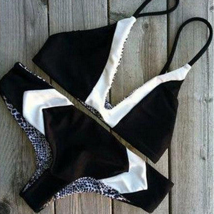 fashion spell color split triangle bikini – wensoal